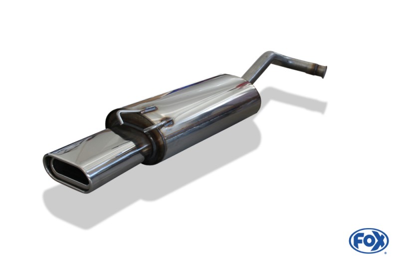 Renault 19 - 5 türer Endschalldämpfer - 160x80 Typ 53